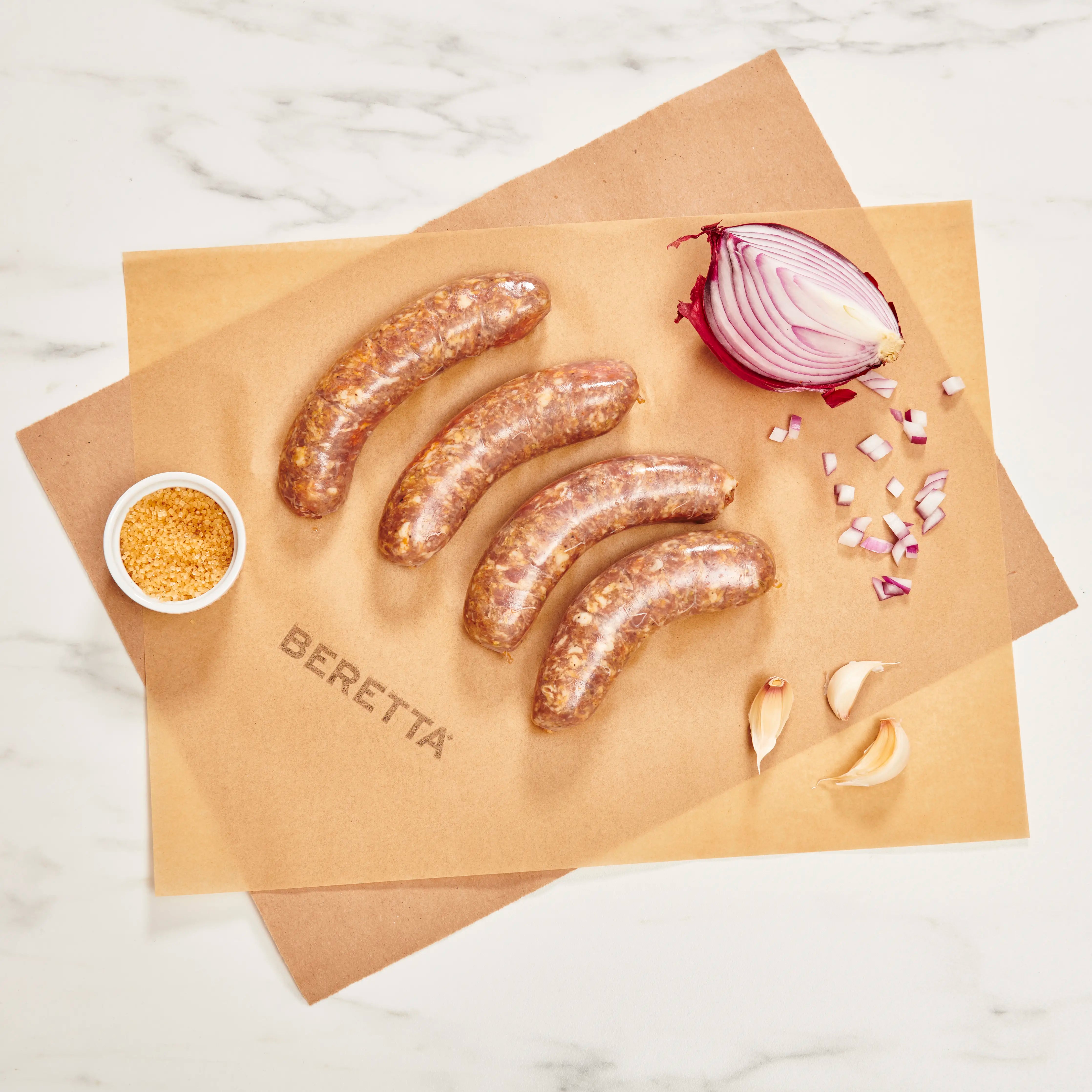 Sweet Italian Pork Sausages: RWA – Beretta Farms