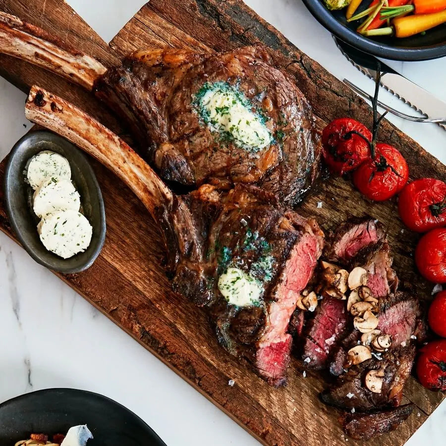 Beef Tomahawk Steak: RWA Grass Fed Beef – Beretta Farms